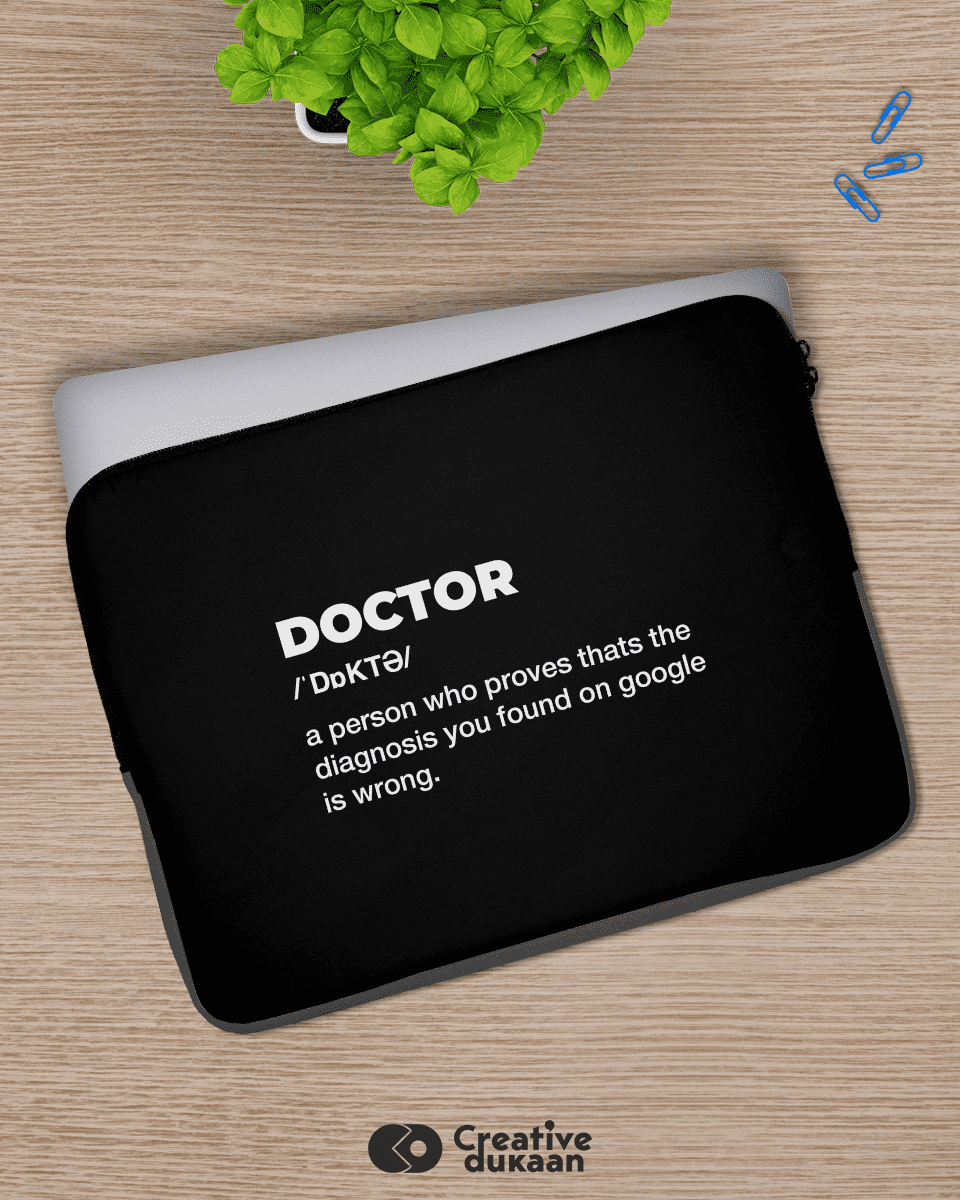 Protect Your Laptop with Doctors Premium Laptop Sleeve – Creative Dukaan