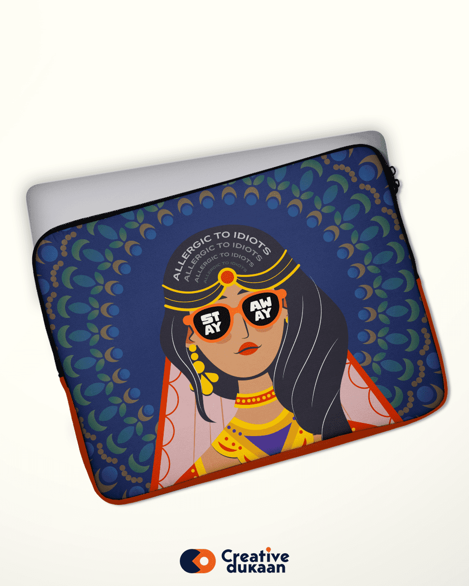 Blue Swag- Cool and Funny Laptop Sleeves – Creative Dukaan