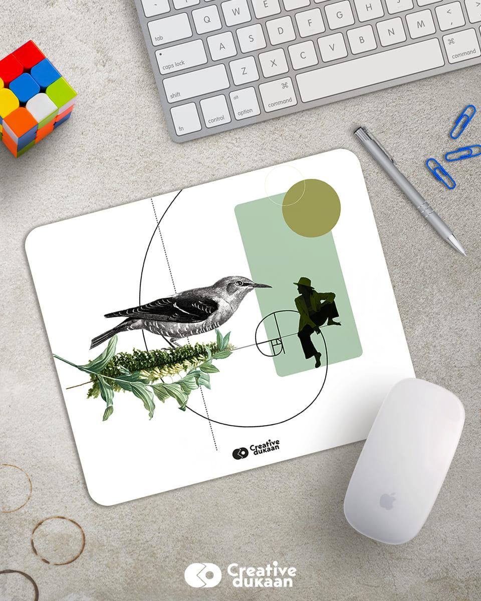 Cool Universe Theme Mousepad for Art Lover - Creative Dukaan