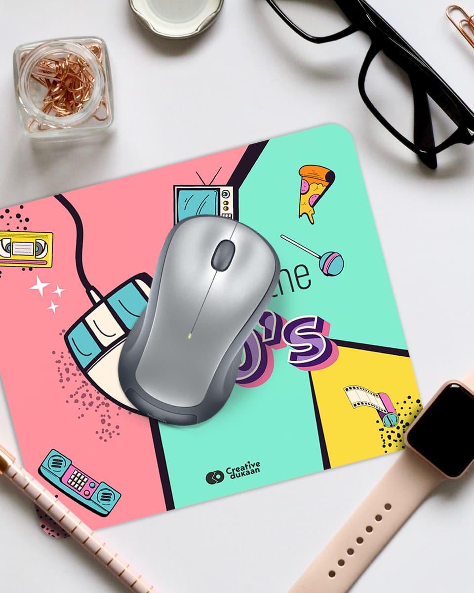 Revive Nostalgia with our '90s Love Cool Mousepad | Free Shipping ...