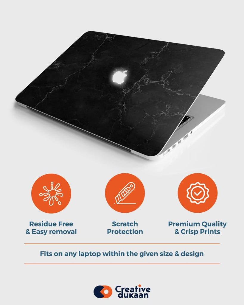 Buy Signature Black MacBook Skin for Your Apple Device in India ...