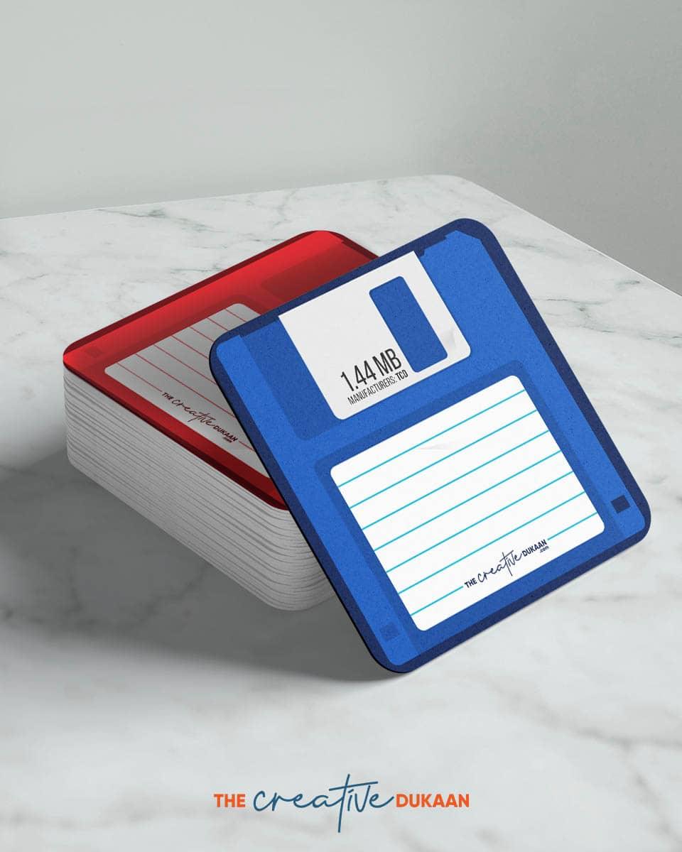 Floppy Disc Colorful Coaster - Set of 4 – Creative Dukaan