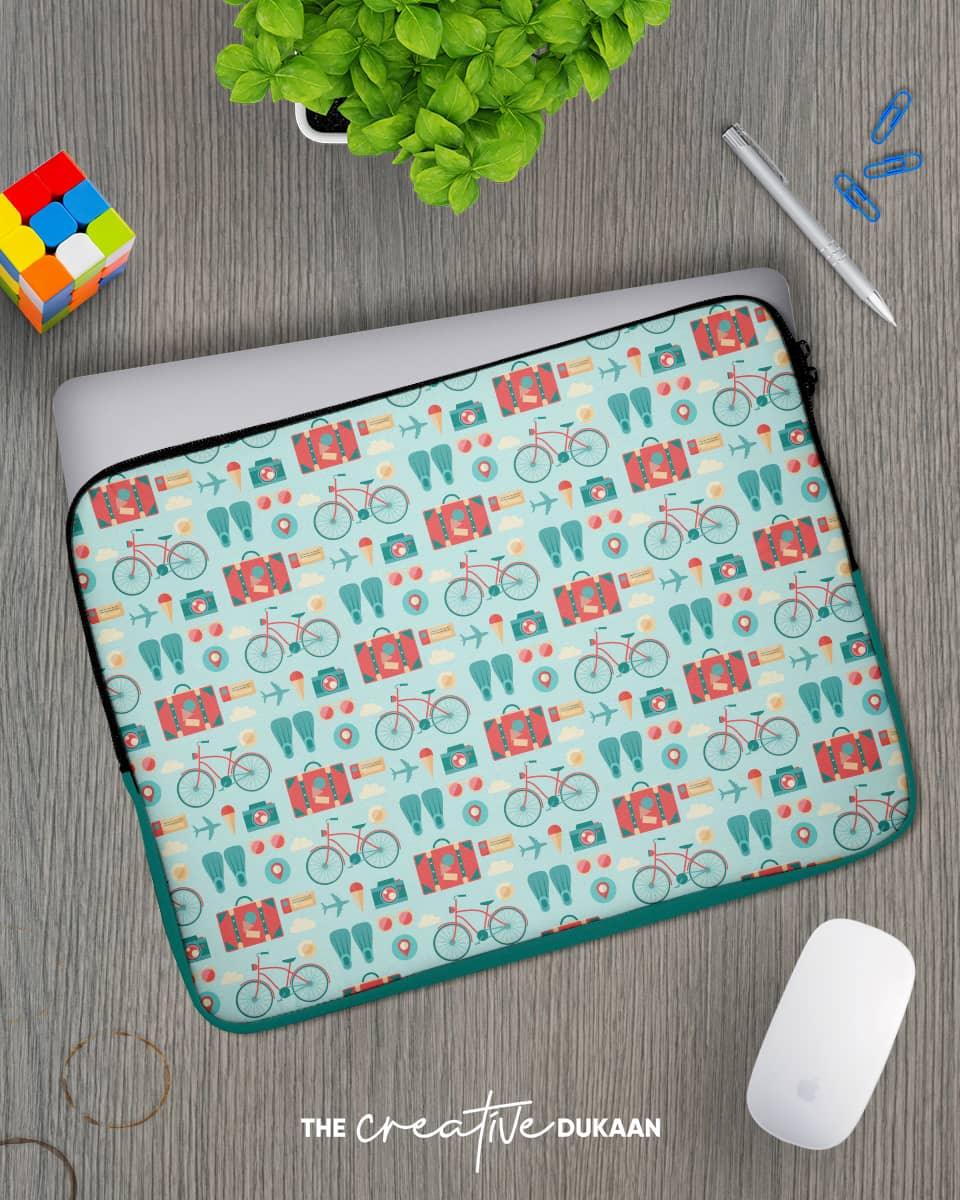 Travel in Style - Designer Laptop Sleeve Bags – Creative Dukaan