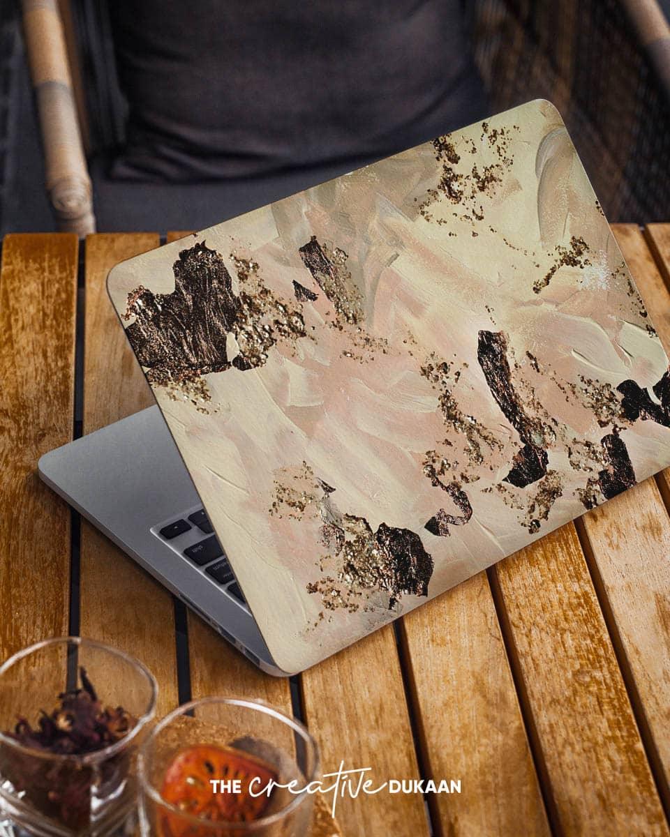 Cool Laptop Skin With Grunge Color & Premium Quality Print – Creative ...
